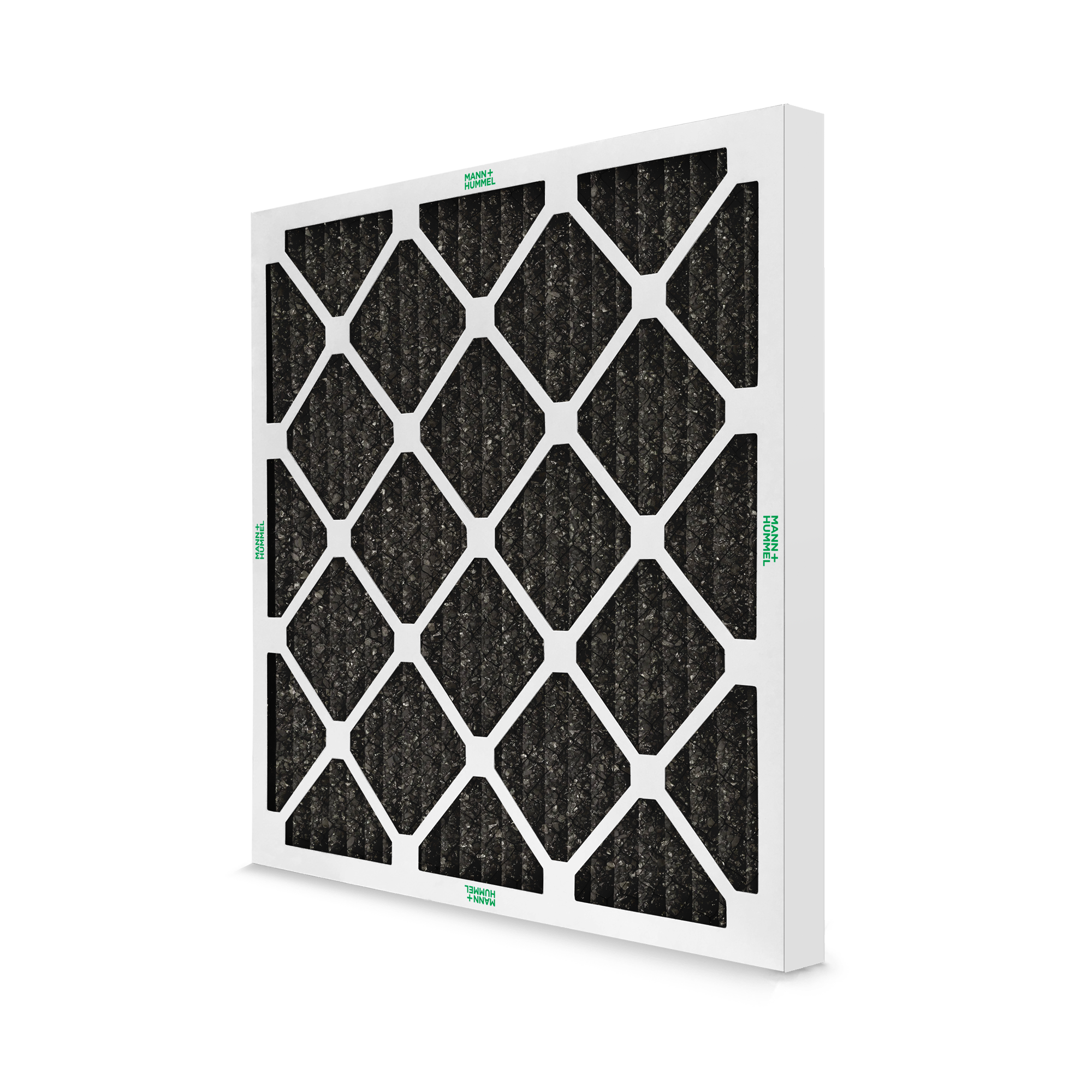 Filtres miniplis au charbon