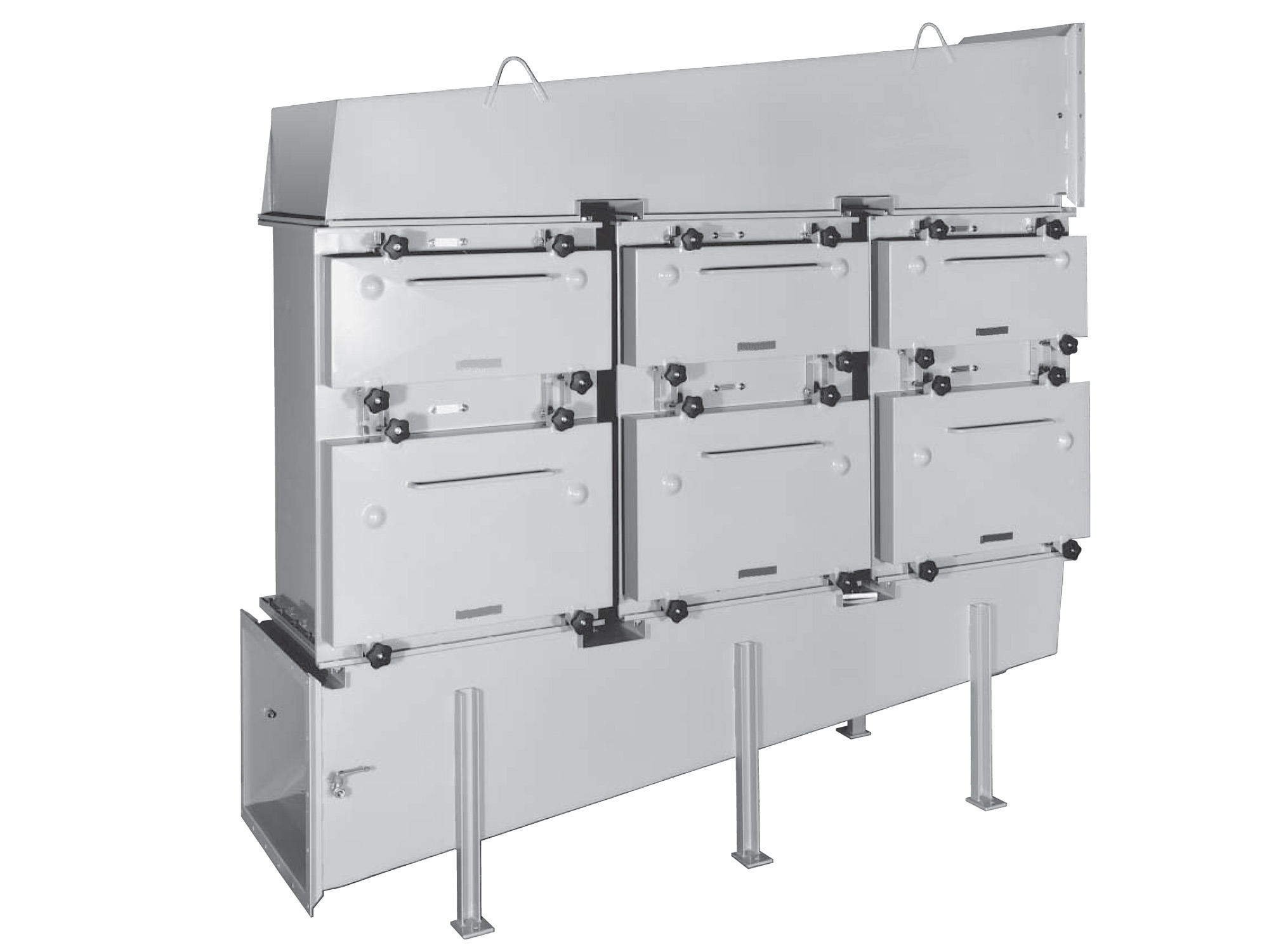 HVAC and Hepa Equpiment: safe change housing